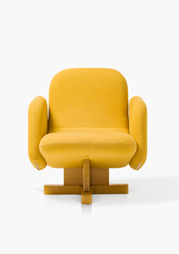 Armchair with Armrest | Fagus